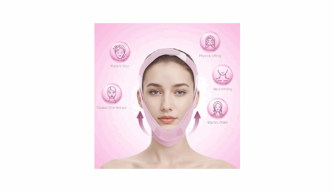 JenChrysm Chin Strap For Sleeping - Jawline Shaper with 3D Design ...