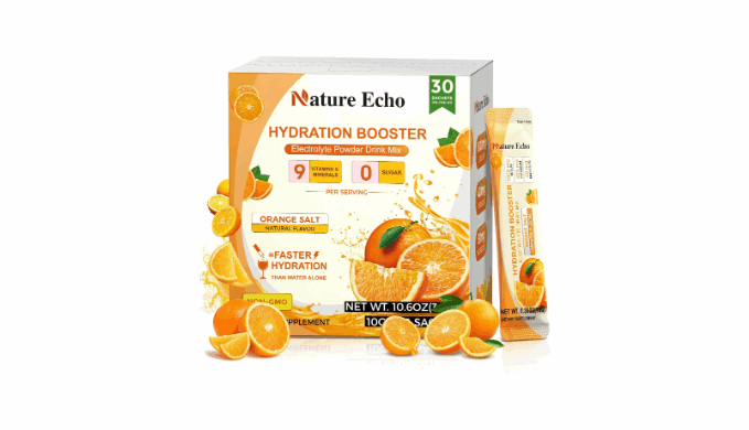 Sugar Free Electrolytes Powder Packets, 1000mg High Sodium Hydration ...