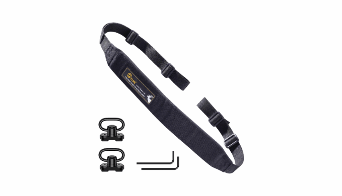 CVLIFE Two Point Sling with 360°Rotate Swivels Gun Sling Wide Shoulder ...