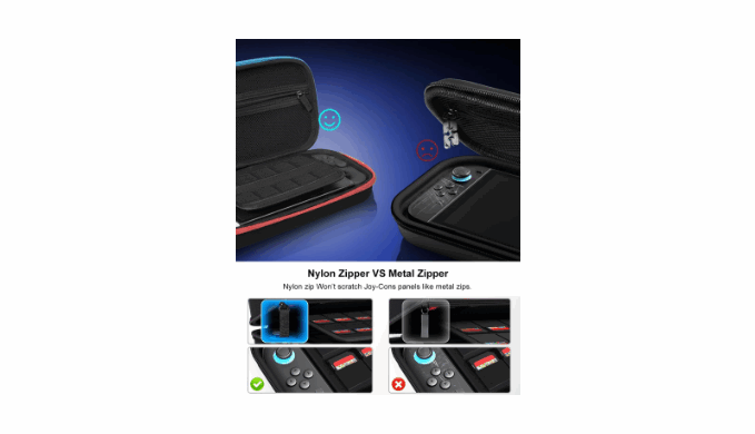 JUANWE Switch 2 Case | Carrying Case for Nintendo Switch 2, Portable ...