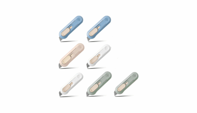 (Buy four and get three free) 7-Pack Portable Box Cutter, Retractable ...