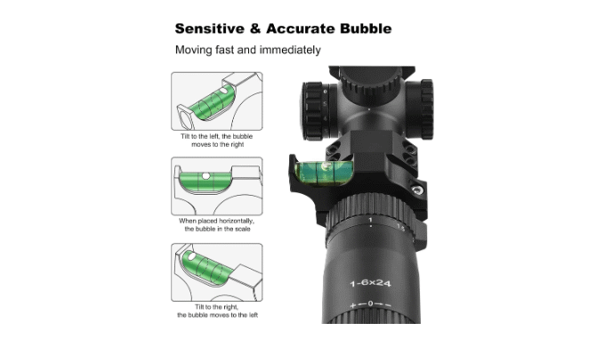 EZshoot Scope Level Bubble, Scope Bubble Level, Scope Leveling Kit ...