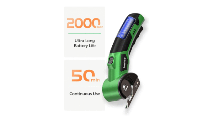 Cardboard Cutter, Rechargeable Cordless Electric Scissors, 4V Upgrade ...