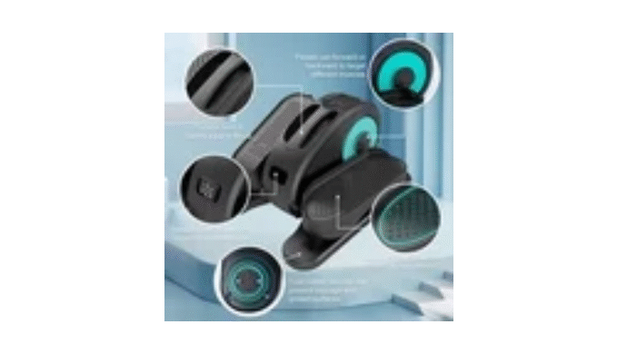 PROHIKER Under Desk Elliptical Machine Electric, Ellipse Leg Exerciser ...